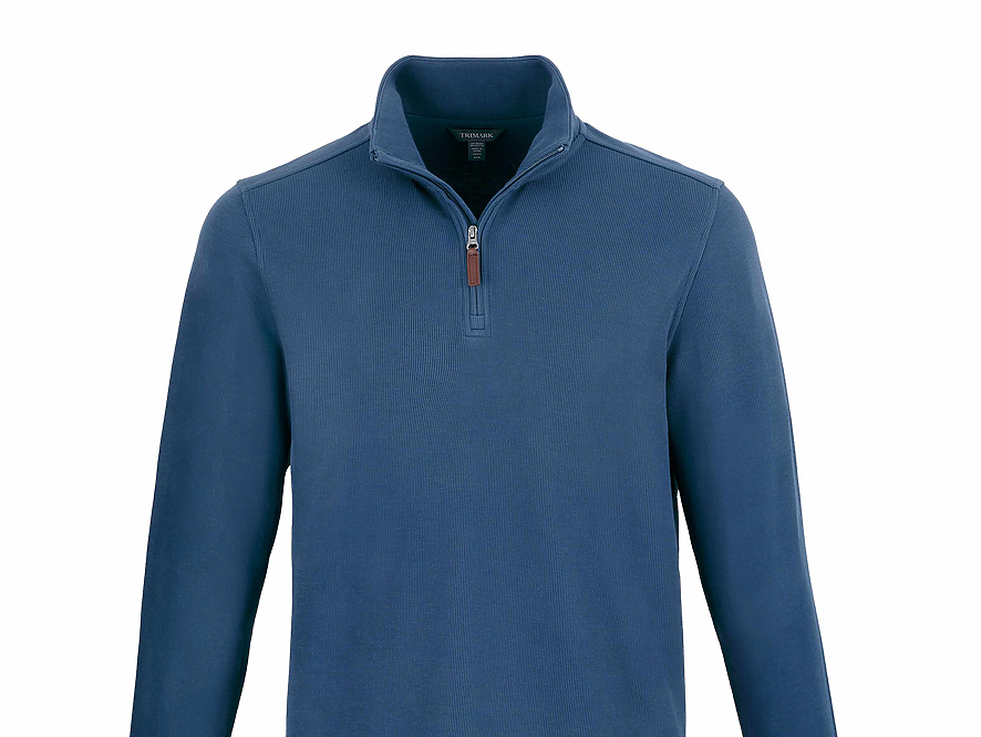 HUDSON Eco Knit Quarter Zip - Men's | Trimark Sportswear