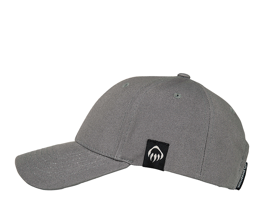 Wolverine Grey Claw Label 6 Panel Cap | Trimark Sportswear